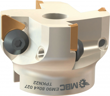 Messerkopf Fräskopf Planfräser 80 mm Z4 für TPKN22