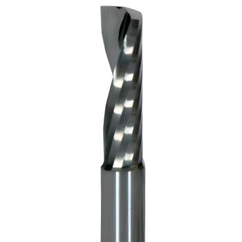 VHM Einzahnfräser 2 mm Fräser mit polierter Spannut